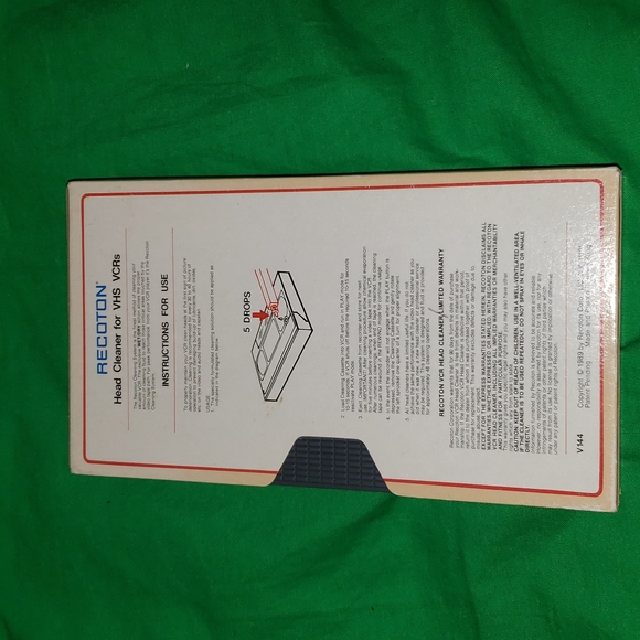Recoton | Media | Vintage Recoton Vhs Head Cleaner | Poshmark